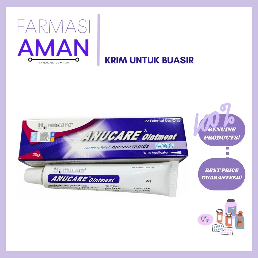 Anucare Ointment 20g (Relief Of Haemorrhoids) | Shopee Malaysia