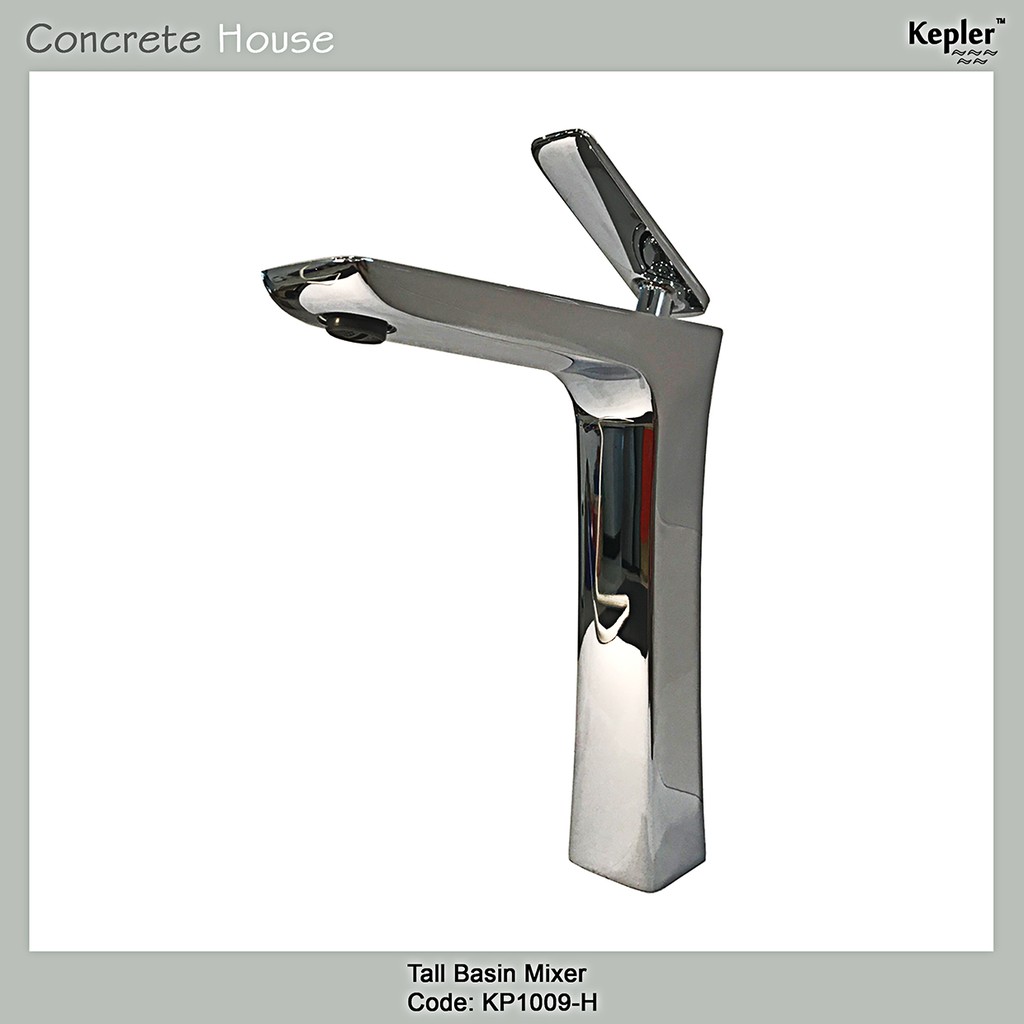 Kepler KP1009-H Chrome Plated TALL Basin Faucet ( Modern & Elegance ...