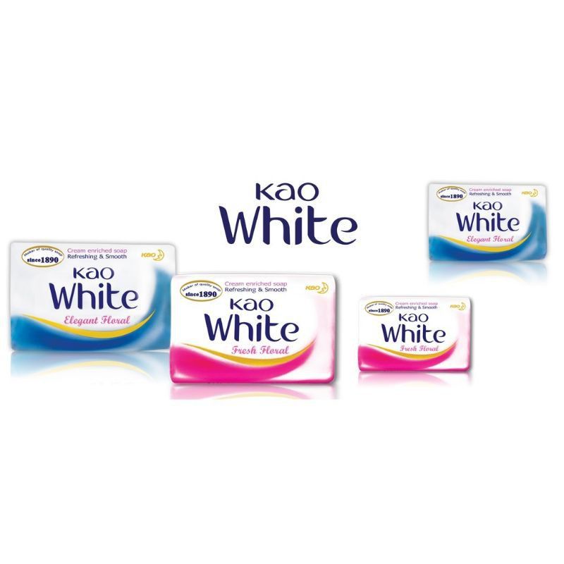 KAO WHITE SOAP 85G X 3P Elegant Floral / Fresh Floral | Shopee Malaysia