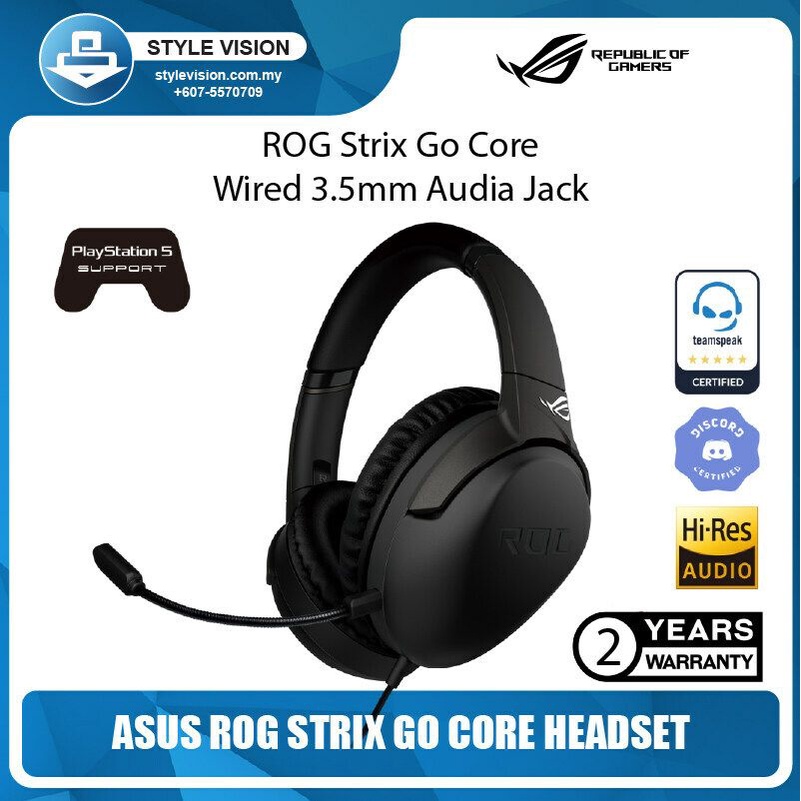 ASUS ROG STRIX GO CORE GAMING HEADSET | Shopee Malaysia