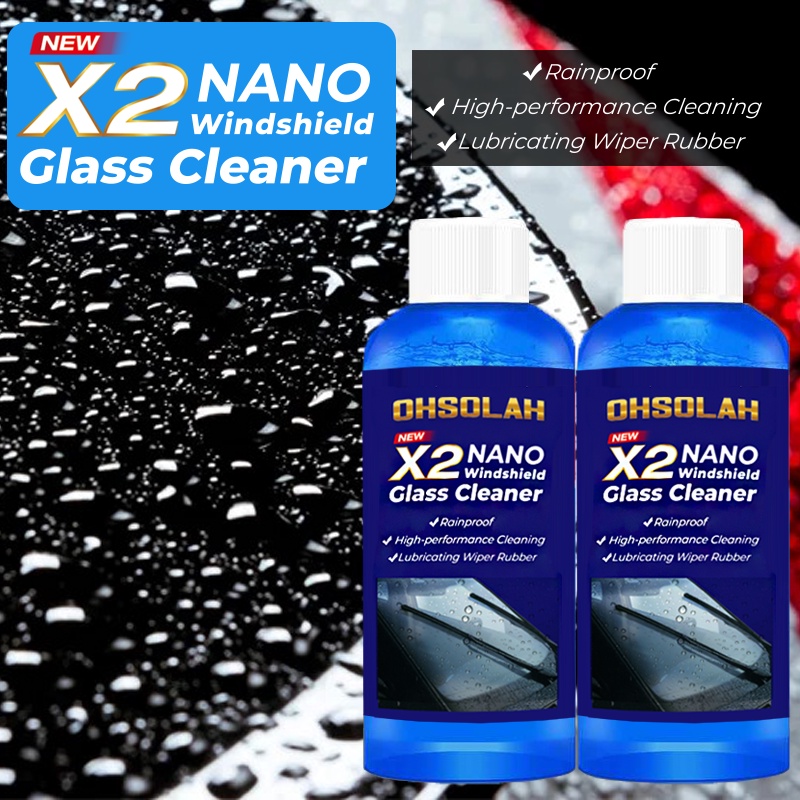 Nano Windshield Cleaner 60ml - [100% ORIGINAL] OHSOLAH X2 Glass Cleaner ...