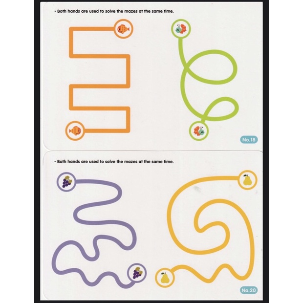 Finger Mazes / Left and Right Brain Training (SOFT COPY) Autism ...
