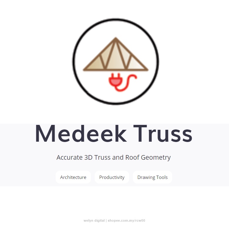 SketchUp | Plugins | Extension | Tutorials 2025 Medeek Truss - Accurate 3D Truss and Roof ...