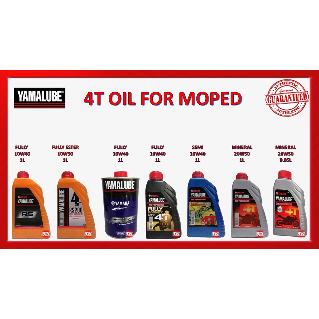 2026 } YAMALUBE Engine Oil 100% ORIGINAL Fully Synthetic / Semi ...