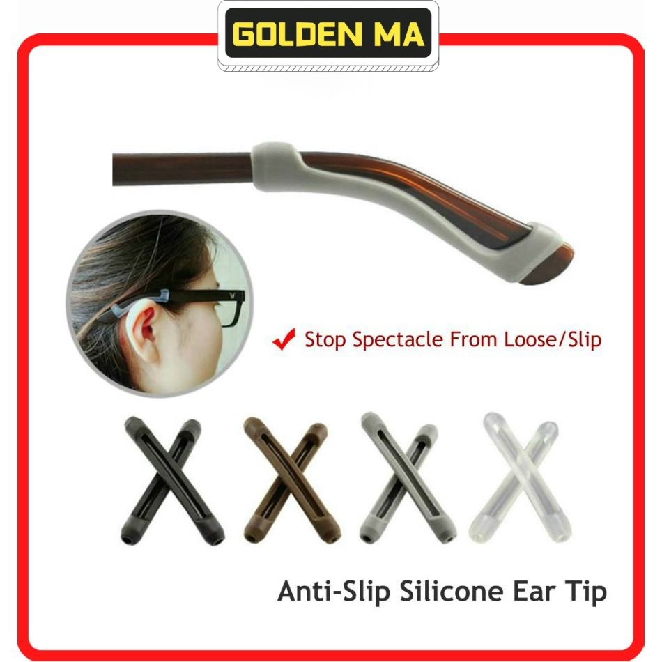 Silicone Eartips Anti Slip Ear Hook For Glasses Spectacle Sport ...