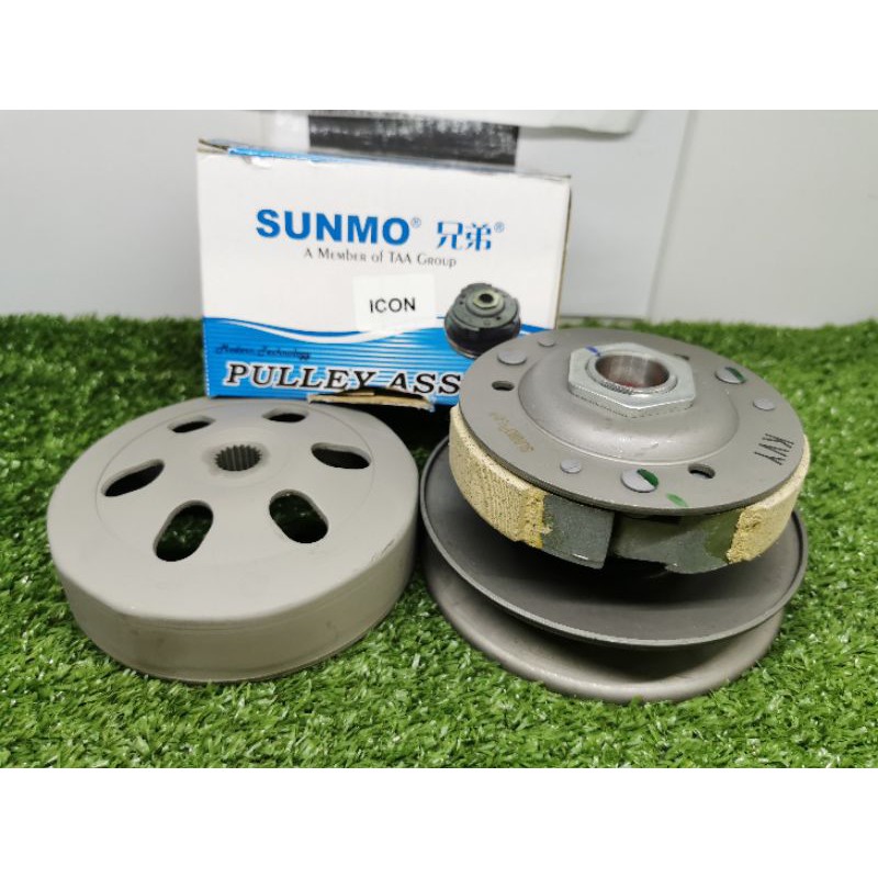 HONDA ICON Rear Pulley Set Pully Belakang Complete 100 % Original SUNMO ...