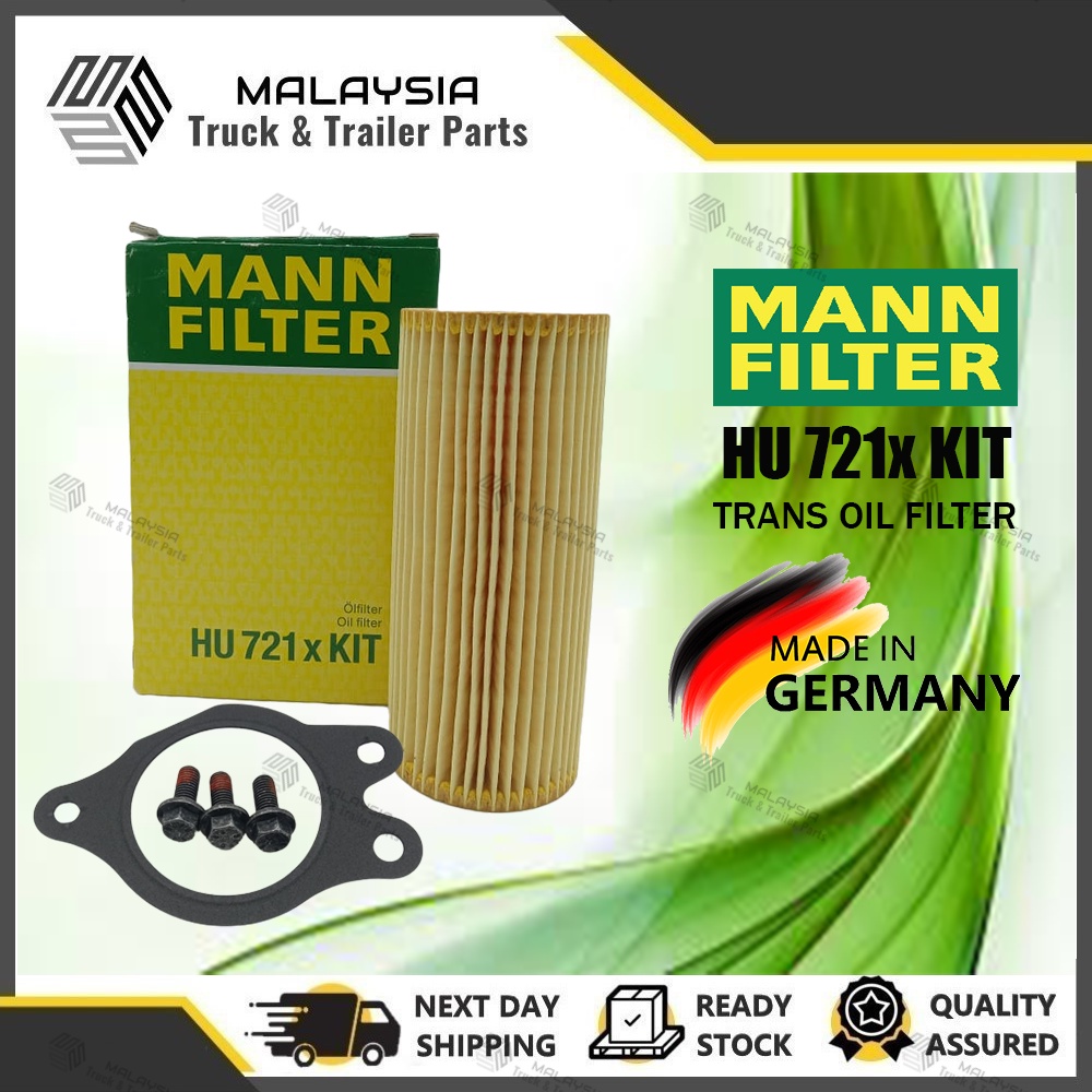 MANN HU721XKIT VOLVO FM FH HYDRAULIC TRANSMISSION FILTER LORRY LORI ...