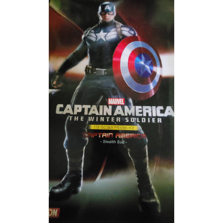captain america pre painted model kits | Shopee Malaysia