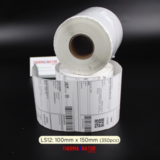 A6 Thermal Sticker 100x150mm / Airway Bill Sticker / Shipping Label ...