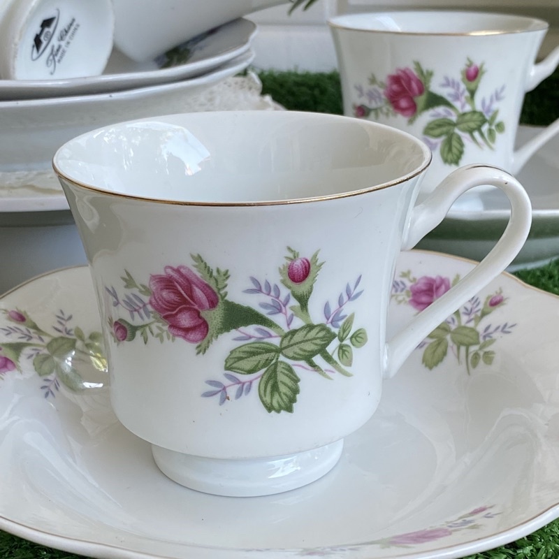 Nos Victoria Rose Cawan Bujang dan Pinggan mungkum 7” | Shopee Malaysia