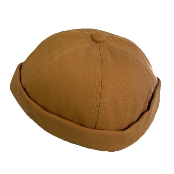 Gildan Plain Solid Brimless Adjustable Skull Baseball Cap Docker Hat ...