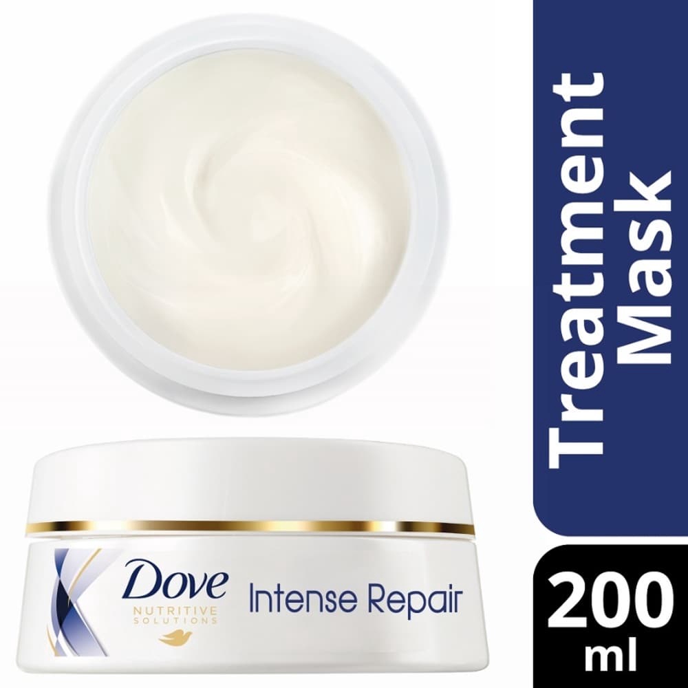 Dove Nutritive Solutions Intense Repair Damaged Hair Treatment Mask ...