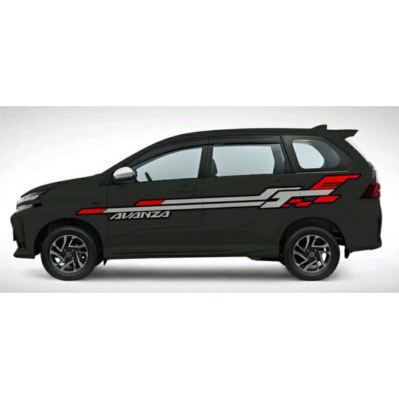 Sticker LIST Car XENIA AVANZA VELOZ INNOVA SIGRA STICKER Side BODY ...