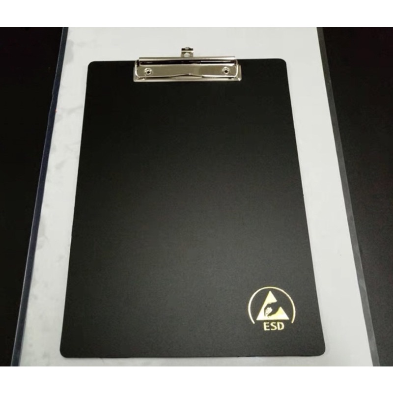 ESD A4 Clipboard PVC/Anti-Static PVC Board/Chrome Plated Clip/UV Coated ...