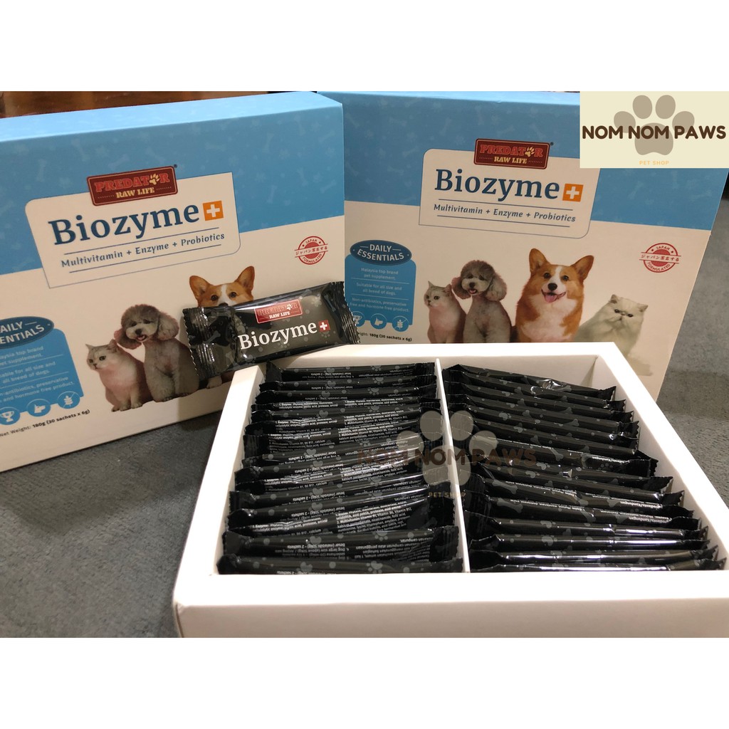 (READY-STOCK)Biozyme+ Pet 3 in 1 (3合1保健品）Supplements Probiotic, Bio ...