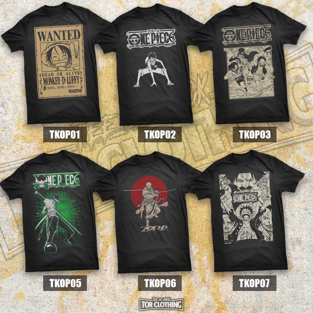 (BORONG). Tor Clothing - T-shirt SuperHero / Cartoon / Anime - 5 helai ...