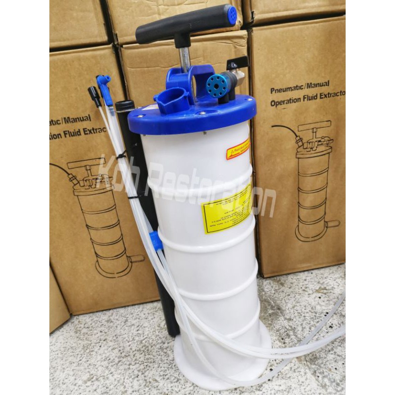 6.5L Pneumatic ＆ Manual Vacuum Oil Fluid Extractor Pump | Shopee Malaysia