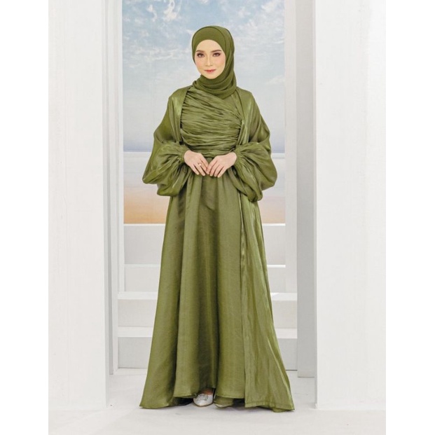 HIJABISTAHUB ATIFA ABAYA ( INAYRA SERIES) | Shopee Malaysia