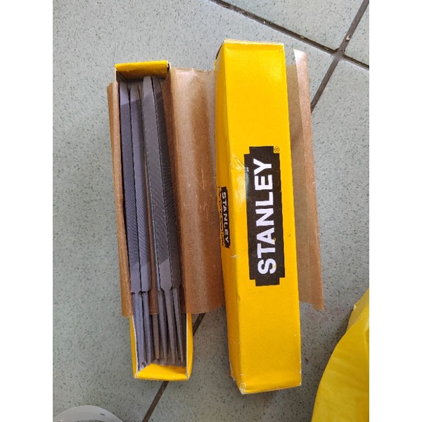 4" Stanley triangle flie/Stanley 4" kikir | Shopee Malaysia