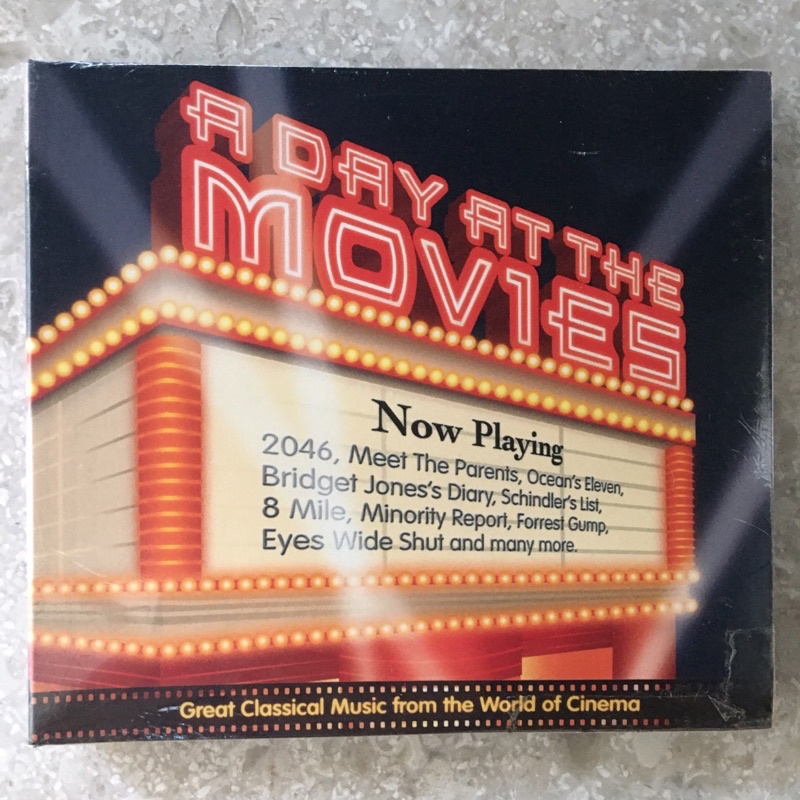 A Day At The Movies ( set of 2 Classical music CD from the Movies ...