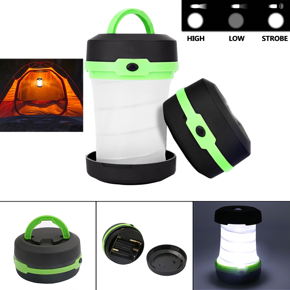 Retractable Camping Lights LED Flashlight Outdoor Portable Lantern Tent ...