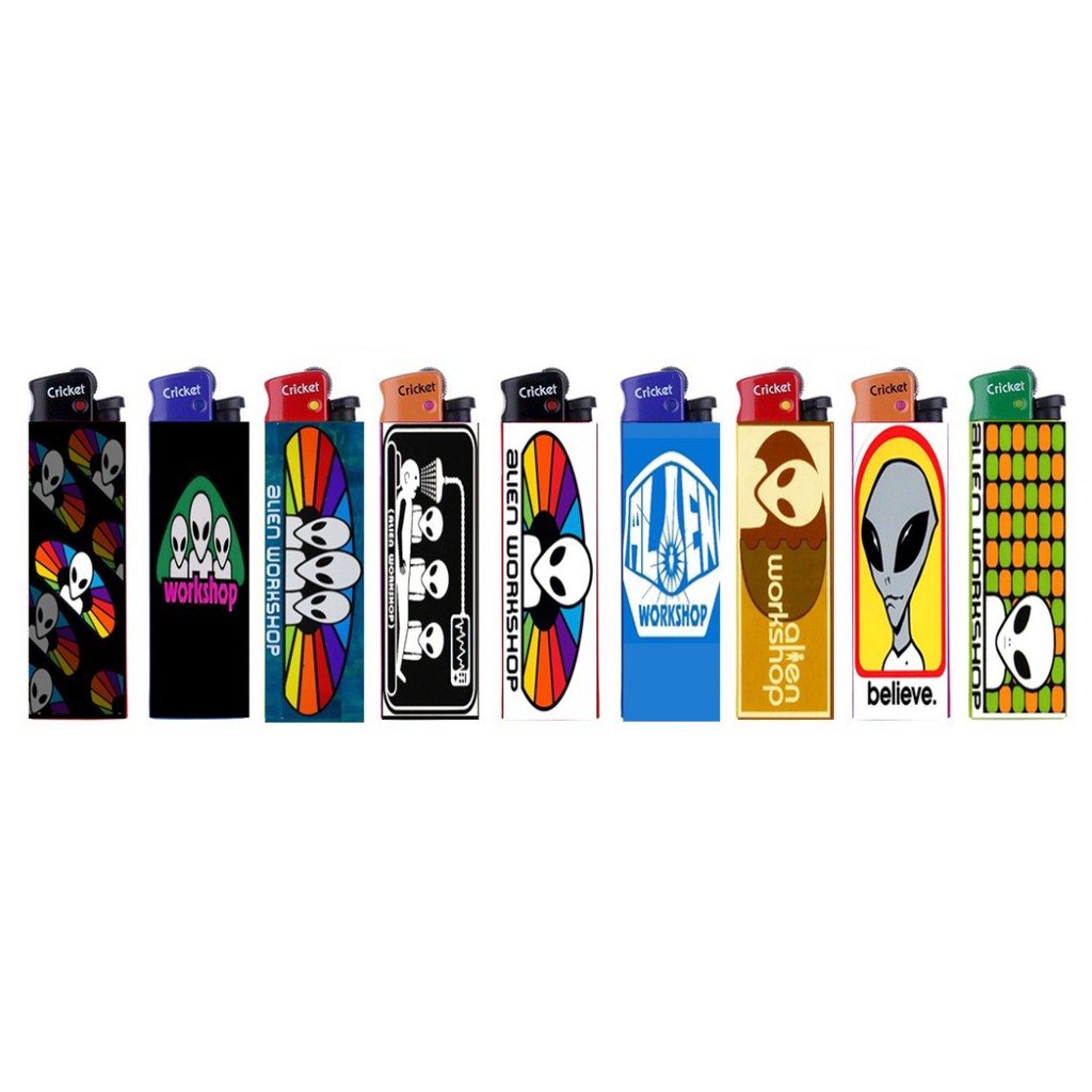 ALIEN WORKSHOP CLASSIC SPECIAL 9 PCS LIMITED EDITION CUSTOM LIGHTER ...