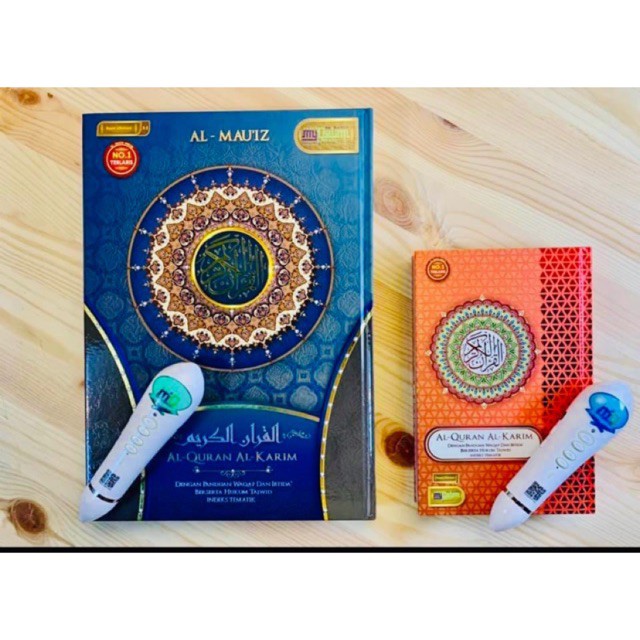 (READY STOCK) AL-QURAN DAN PEN DIGITAL MY QALAM FREE CHARGER | Shopee ...
