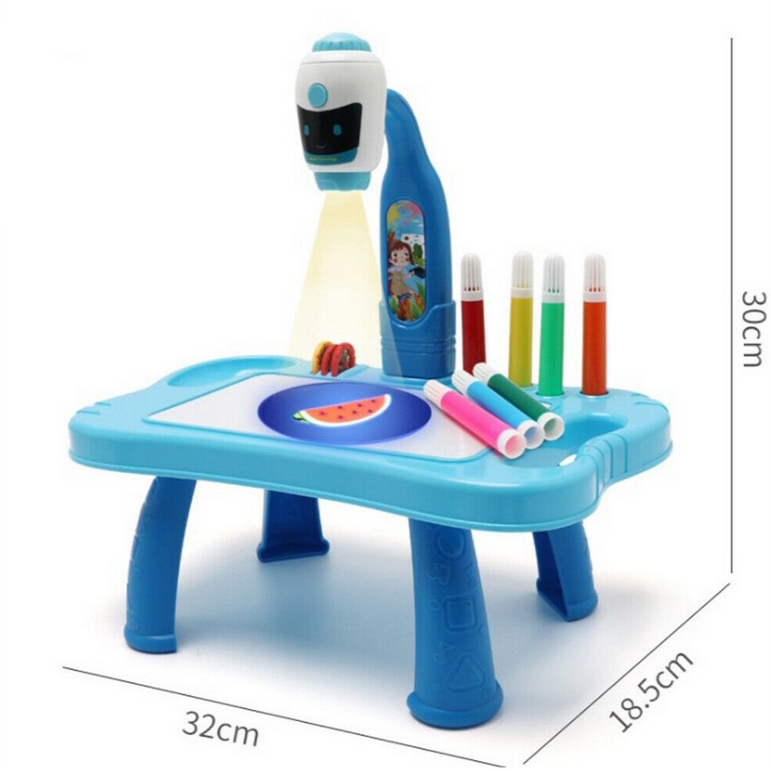 Creative Children LED Projector Art Drawing Table Toys Kids Painting ...
