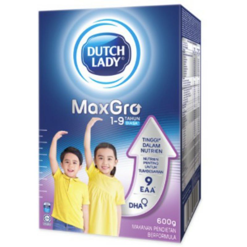 Dutch Lady MaxGro 1-2 Years (600g X 2 =1.2kg) | Shopee Malaysia
