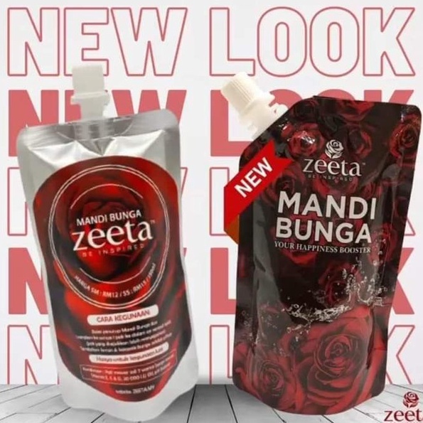 mandian bunga mawar zeeta | Shopee Malaysia