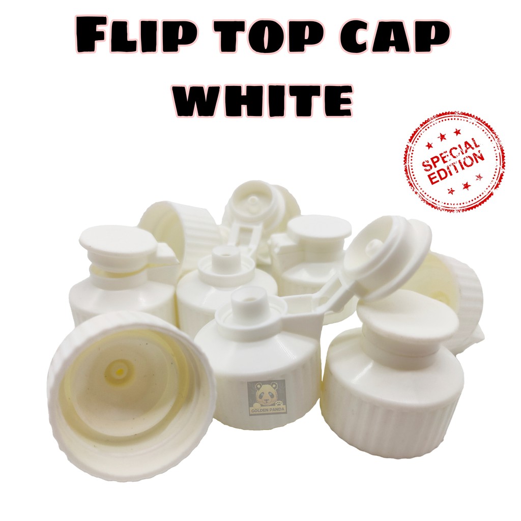 Flip Top Cap Special 28mm (White) For Dish Wash/ Lotion | Shopee Malaysia