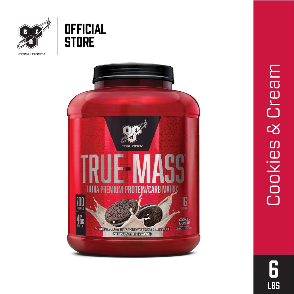 BSN True-Mass Protein Lean Gainer (6lbs) | Shopee Malaysia