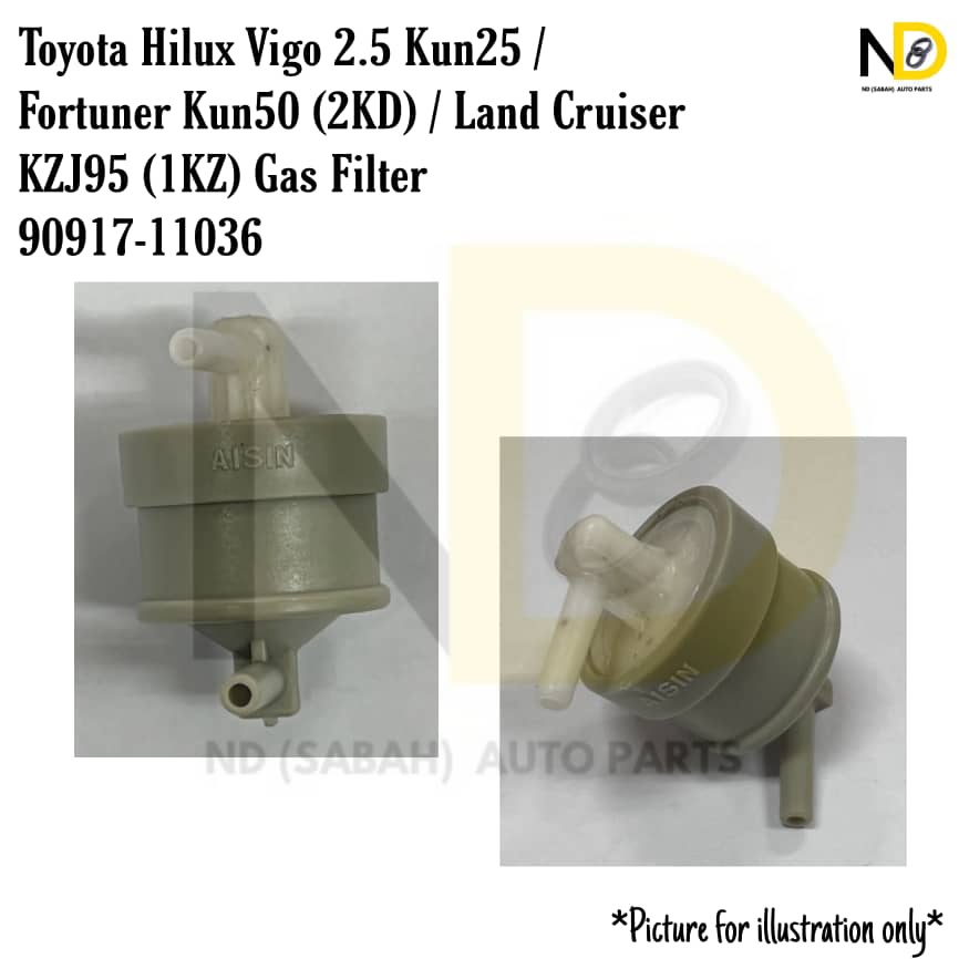 TOYOTA HILUX VIGO 2.5 KUN25 / FORTUNER KUN50 (2KD) / LAND CRUISER KZJ95 ...