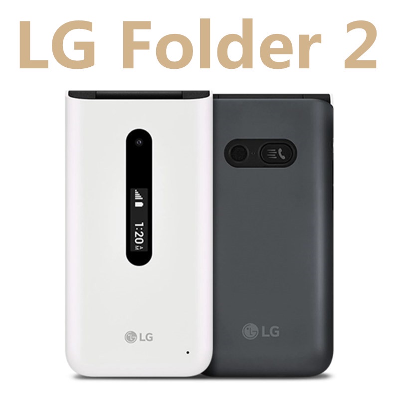 LG Y120 LG Folder 2 Quad Band GSM 2G and dual card mobile phones dual screen flip fashion mobile ...