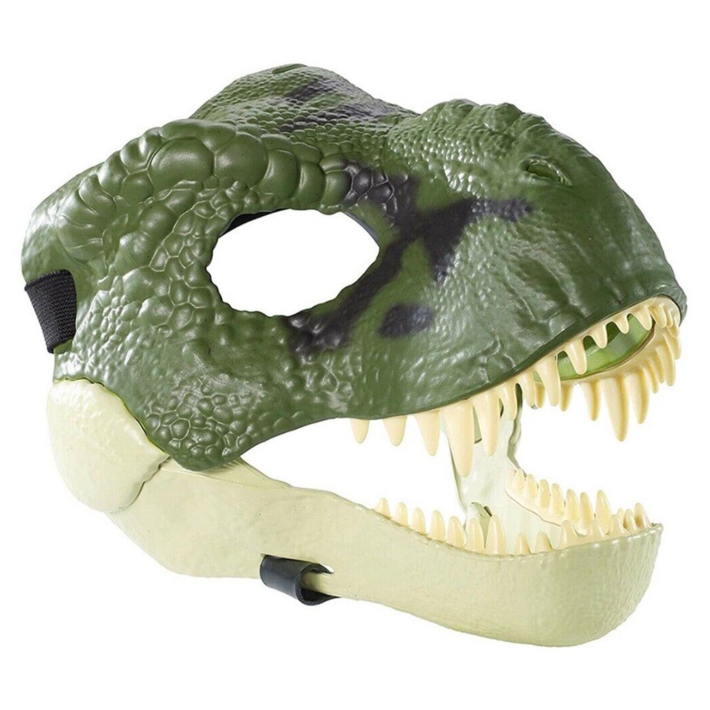 3D Dinosaur Mask Role Play Props Performance Headgear World Raptor ...