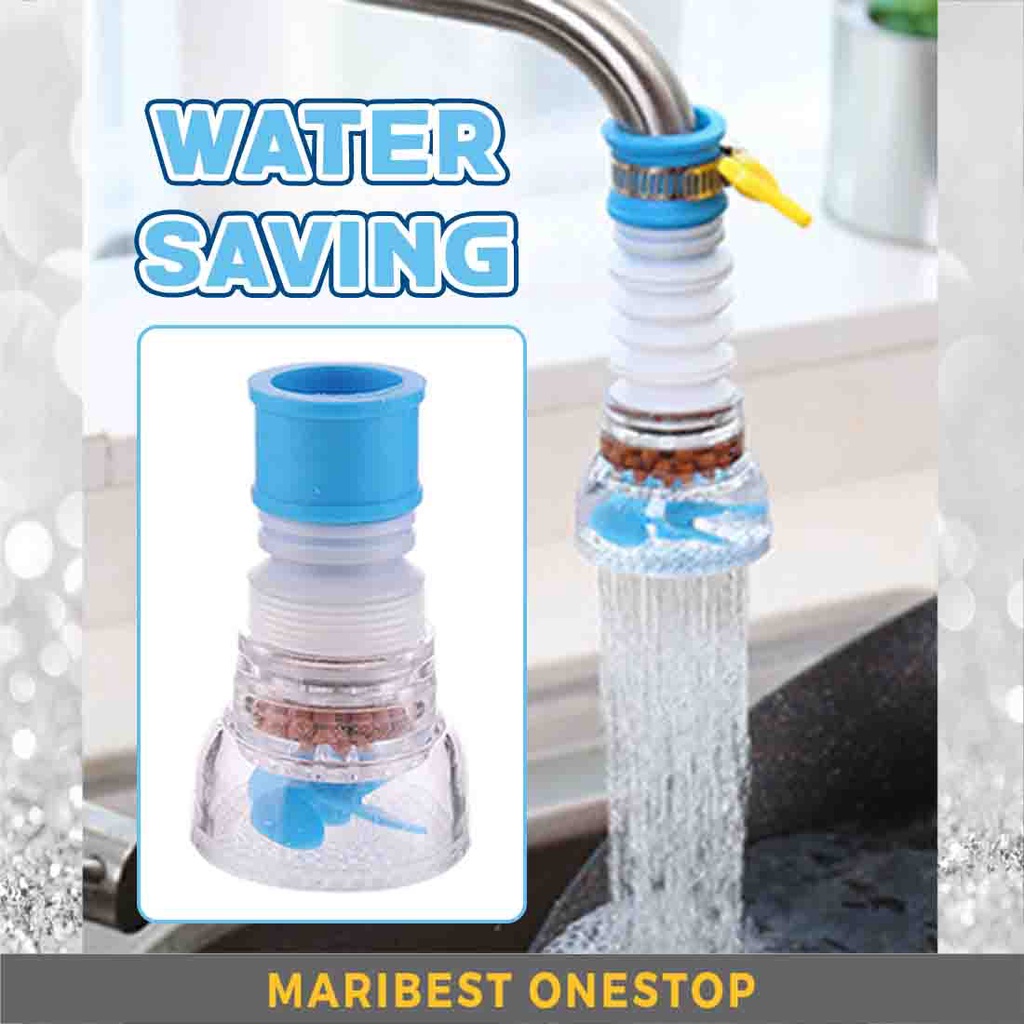WATER SAVING KITCHEN FAUCET FILTER 360 ROTATING WATER TAP PURIFIER ...