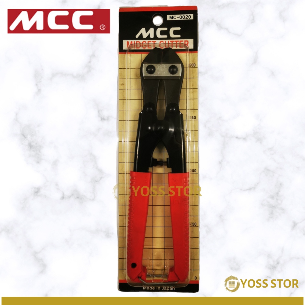 YOSS MCC Bolt Cutter 8 Inch Midget Cutter Cutting Heavy Duty Cut Metal ...