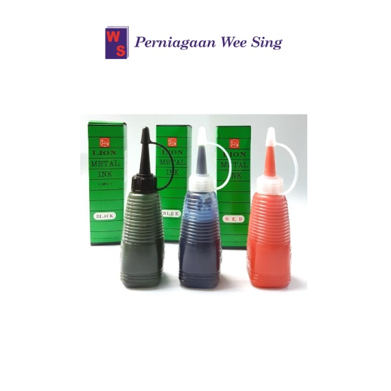 [WEE SING] Lion Metal Ink 30cc(Japan) | Shopee Malaysia