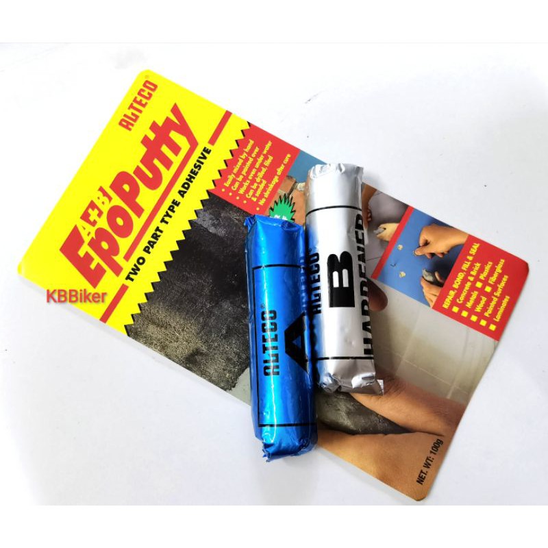 Epo Putty Gam Batu Gam Gasket Original From Indonesia 100gram | Shopee ...