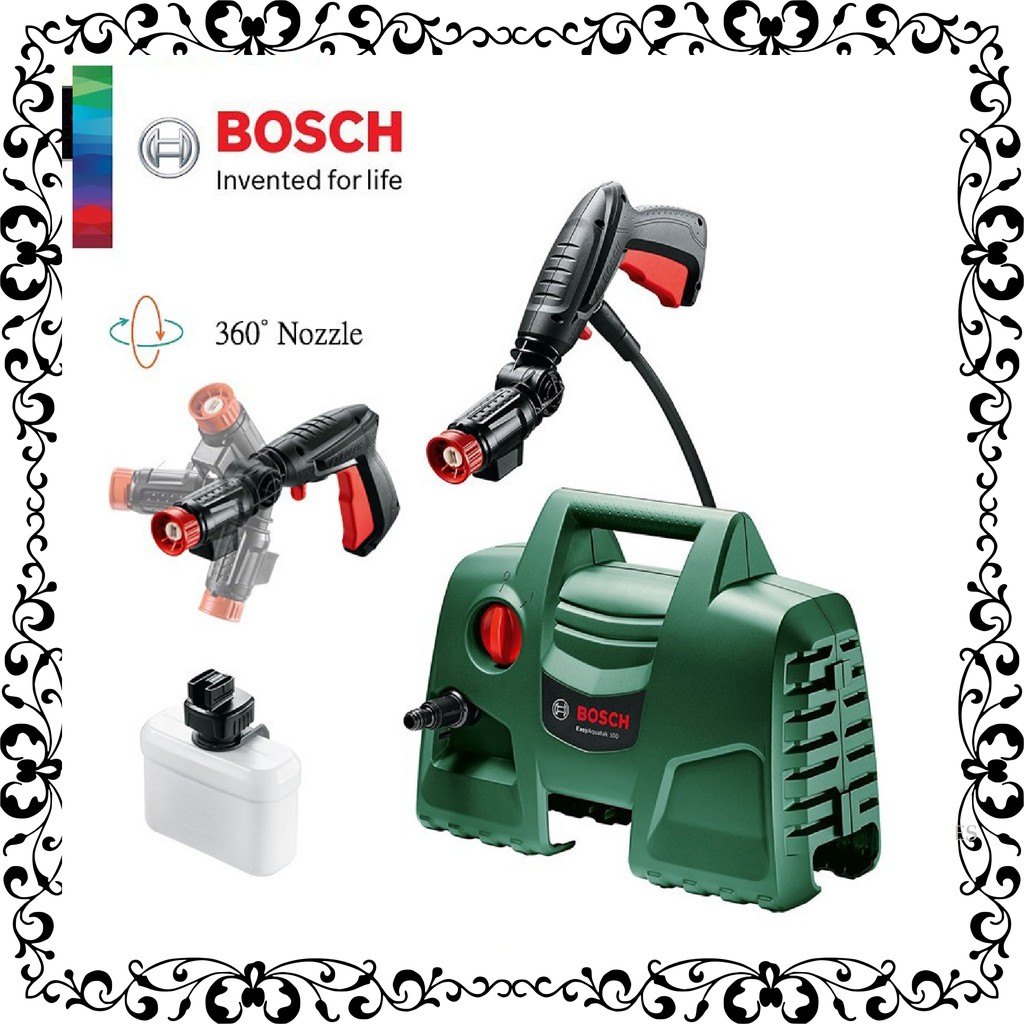 BOSCH 100BAR High Pressure Cleaner Waterjet - EASY AQUATAK 1200W ...