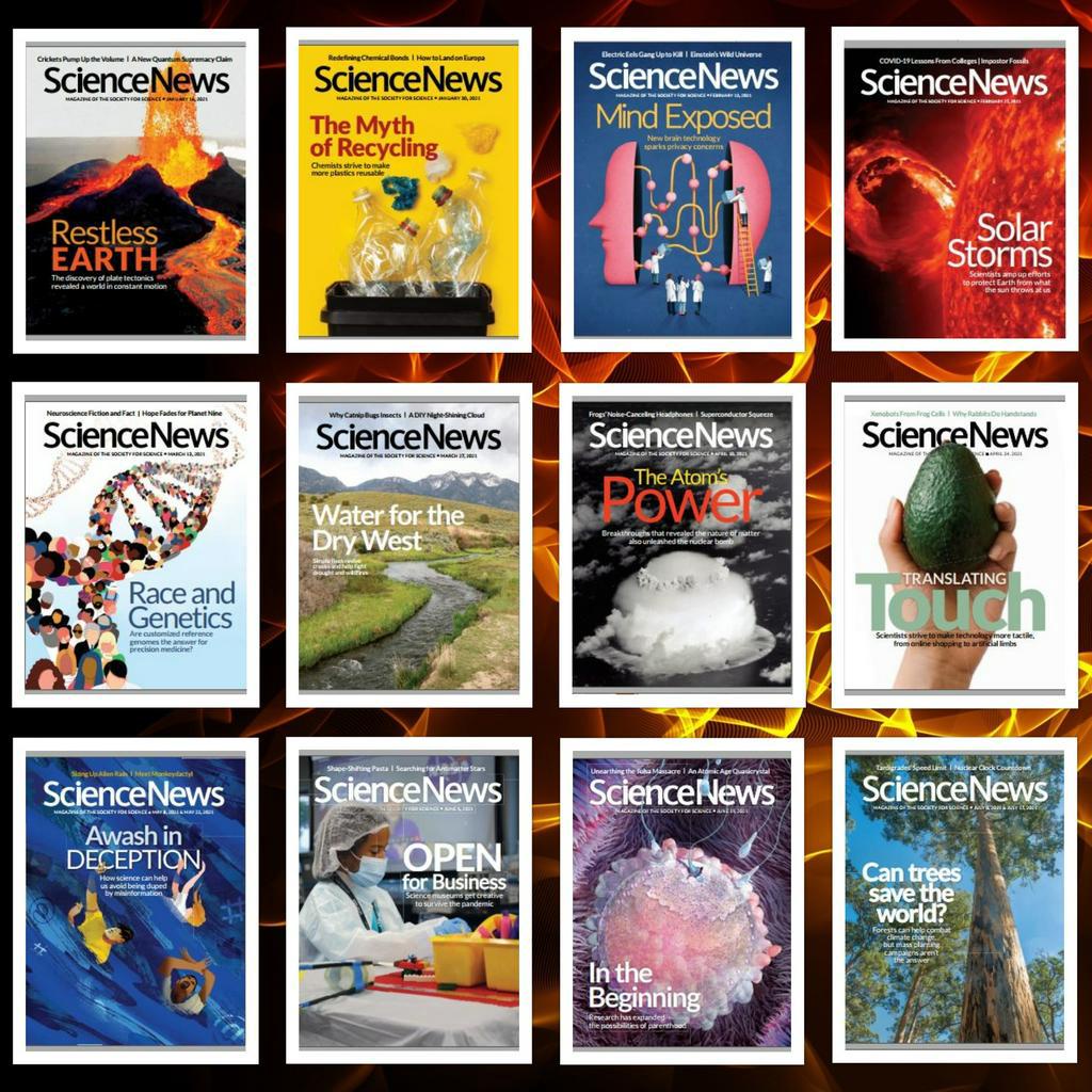 2022 - Science News Magazines Collection (Read Detail Informaton ...