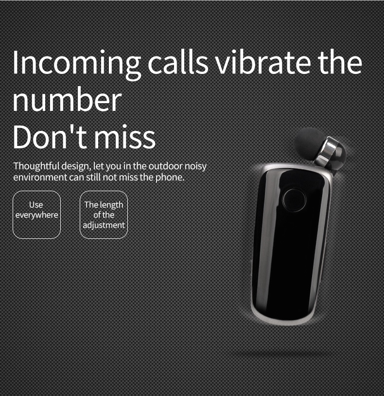 Wireless Earphone Bluetooth 10 Hours Of Music Time, K39, With ...