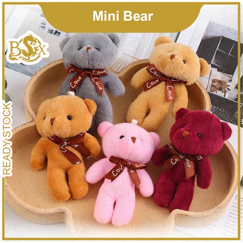 Teddy Bear Mini Bear Cute Small Size Bear Suitable for Bouquet Gift DIY ...