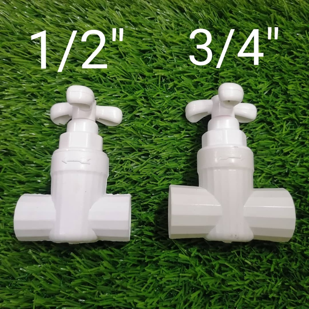 PVC STOPCOCK ( 1/2" & 3/4" ) | Shopee Malaysia