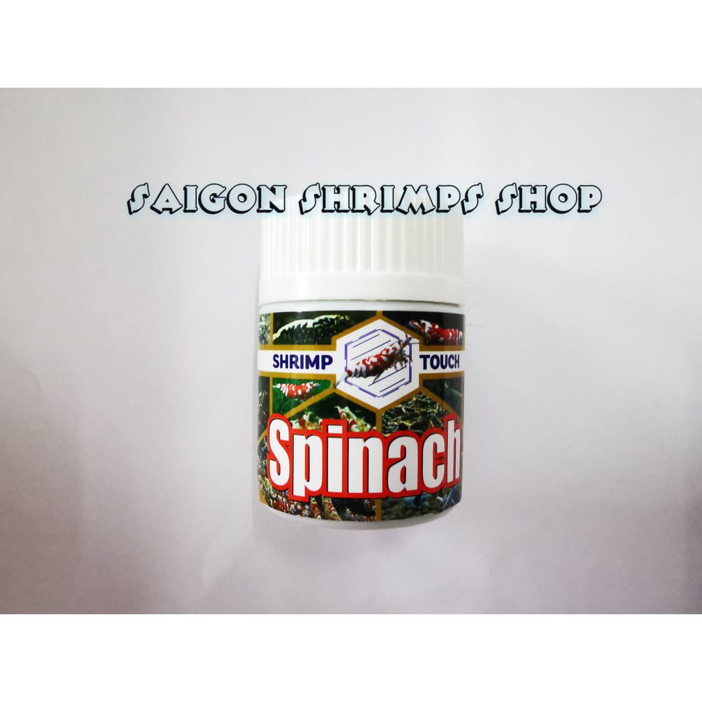 Super bu Spinach ornamental shrimp food 20gr jar and 50gr package ...
