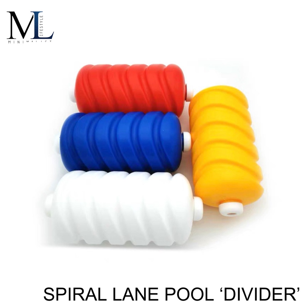 Minimalist Lifestyle:- Dia 9cm/6cm Competition Swimming Pool Lane Rope ...