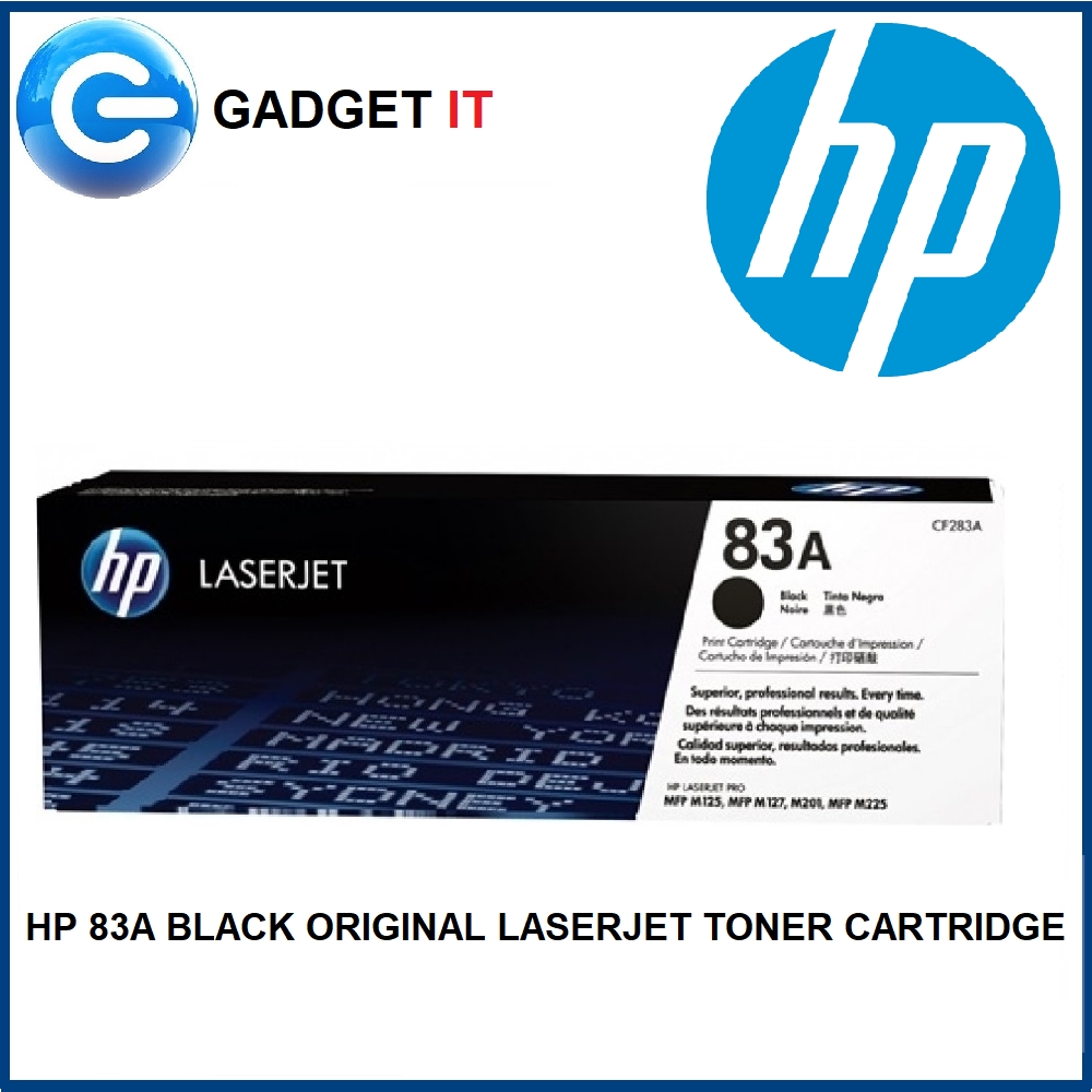 HP 83A BLACK ORIGINAL LASERJET TONER CARTRIDGE (CF283A) | Shopee Malaysia