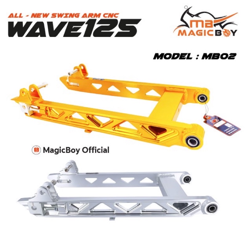 MAGIC BOY CNC SWING ARM WAVE 125 MB02 | Shopee Malaysia