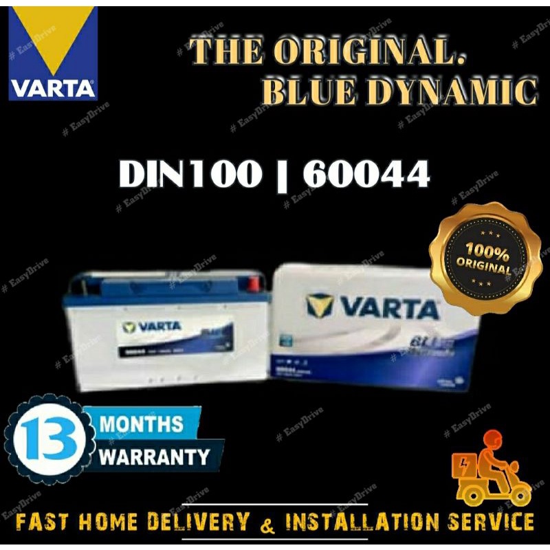 VARTA DIN100 - 60044 Blue Dynamic - MERCEDES W211, W221, W163, W164 ...