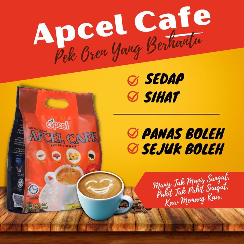 APCEL CAFE (READY STOCK) | Shopee Malaysia